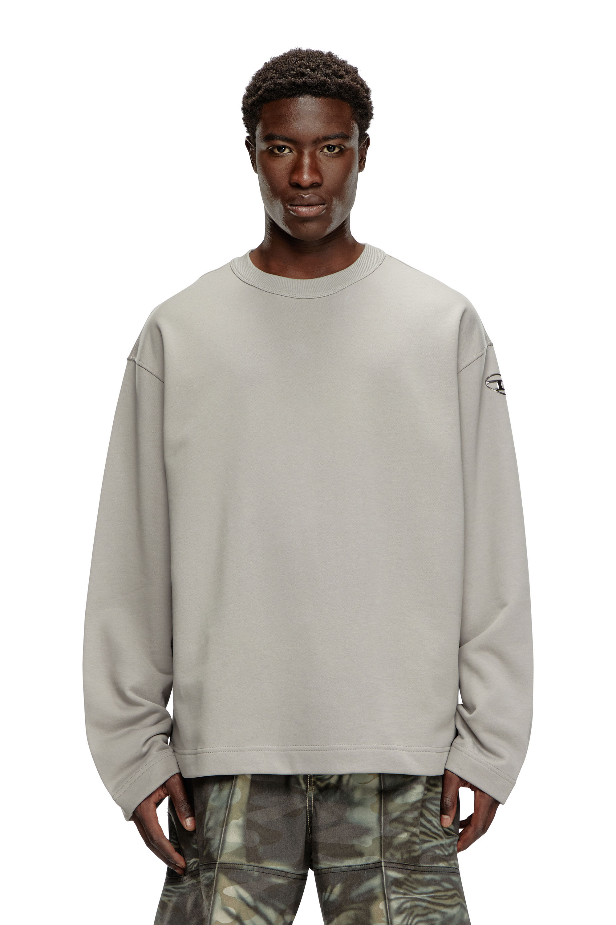 Grey sweatshirt store